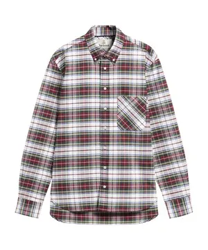 Barbour Plaid Shirt - Red