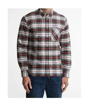Barbour Plaid Shirt - Red
