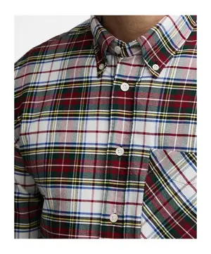Barbour Plaid Shirt - Red