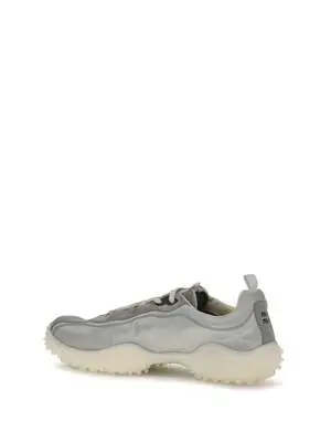 Miu Miu Bubble Sneakers In Technical Fabric And Suede