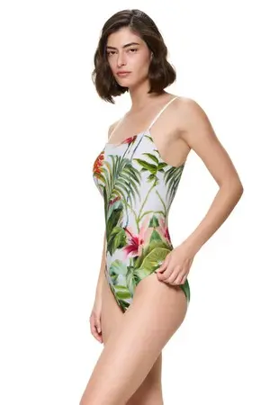 GOTTEX Paradise Beauty Scoop Neck One Piece Swimsuit