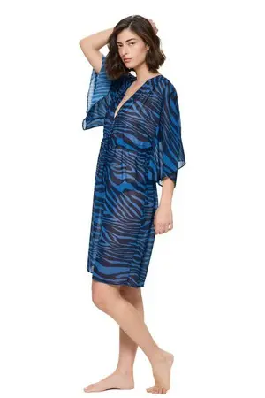 GOTTEX Tanzania Deep V-neck Dress Cover-up