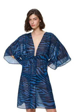 GOTTEX Tanzania Deep V-neck Dress Cover-up