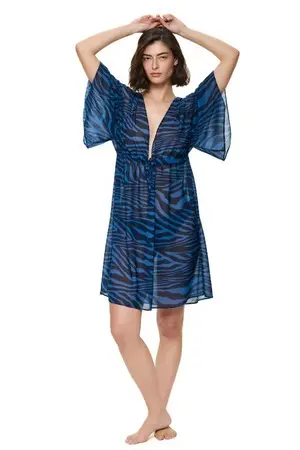 GOTTEX Tanzania Deep V-neck Dress Cover-up