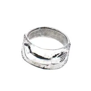 GEM KINGDOM Ex Voto Arm Ring - Silver