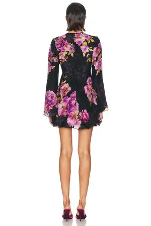 Hemant & Nandita Double Layer Mini Dress