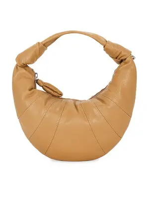 LEMAIRE Mini Fortune Croissant Bag In Tan - Butternut