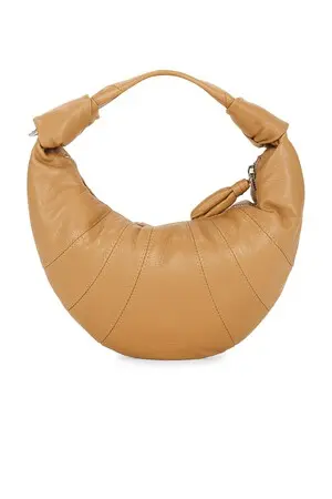 LEMAIRE Mini Fortune Croissant Bag In Tan - Butternut