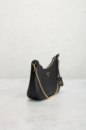 Prada Saffiano Re-edition 2005 Shoulder Bag - Black