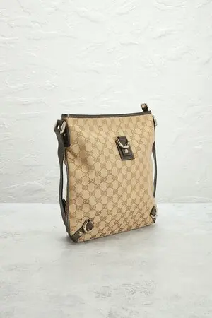Gucci Abbey Flat Messenger Bag