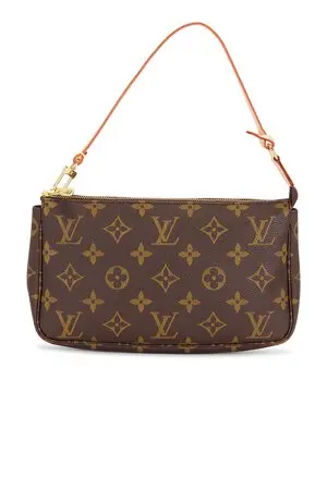 LOUIS VUITTON Monogram Pochette Accessoires Shoulder Bag - Brown