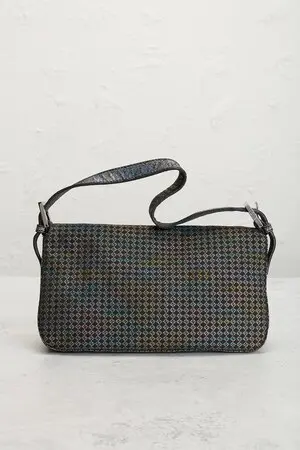 Fendi Micro Zucchino Baguette Shoulder Bag