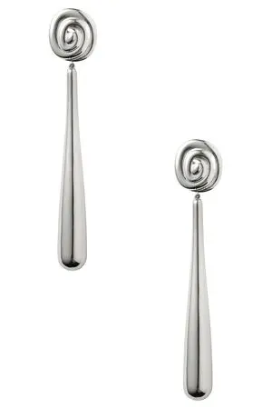 Éliou Onda Earrings In Metallic - Silver