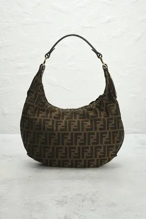 Fendi Zucca Hobo Bag