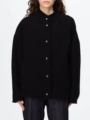 Max Mara Single-breasted Short Coat In Pure Virgin Wool With High Neck