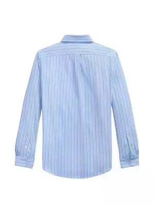 Polo Ralph Lauren Striped Button-down Shirt - Blue