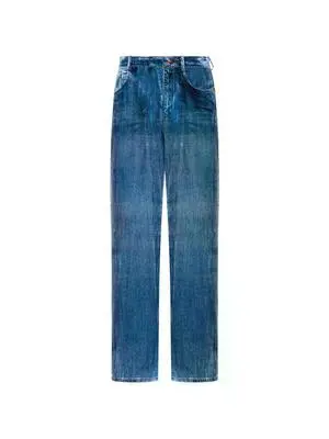 PIERRE-LOUIS MASCIA Kandox Straight-leg Trousers - Blue