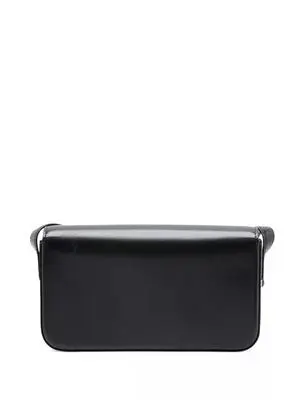 Celine 2000-2026 Shiny Calfskin Triomphe Claude Shoulder Bag