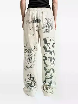 HELLSTAR Graphic-print Track Pants