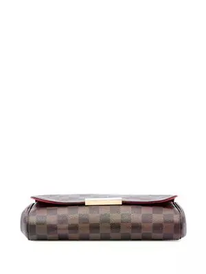 LOUIS VUITTON 2015 Damier Ebene Favorite Mm Satchel
