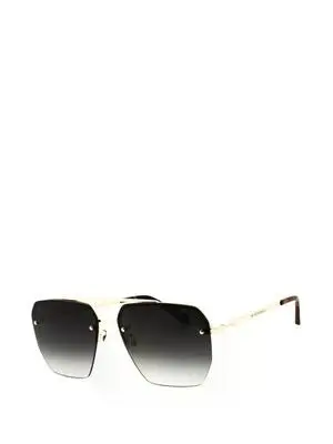 PRIVE REVAUX Off Guard/s Rectangle-frame Sunglasses