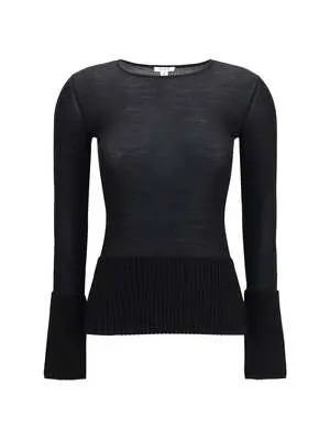 Alaïa Merino Wool Crewneck Top