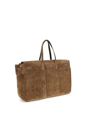 Brunello Cucinelli Explorer Suede Travel Bag