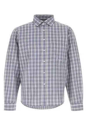 Gimaguas Ruben Embroidered Cotton Check Shirt