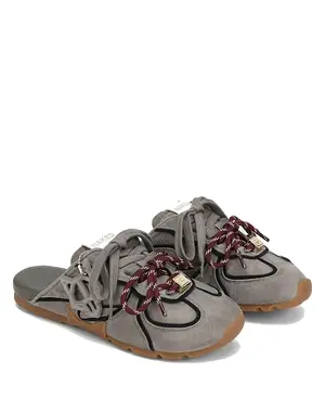 NAKED WOLFE Admire Mules - Grey