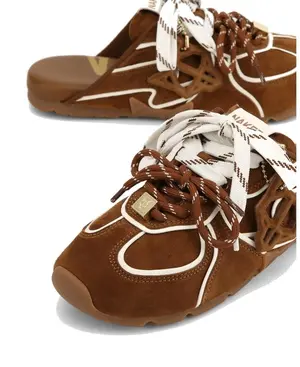 NAKED WOLFE Admire Mules - Tan