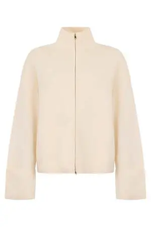 Max Mara Light Jacket In Viscose And Polyamide Blend