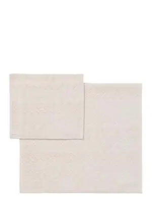 Missoni Clean-design Two-piece Towel Set - White