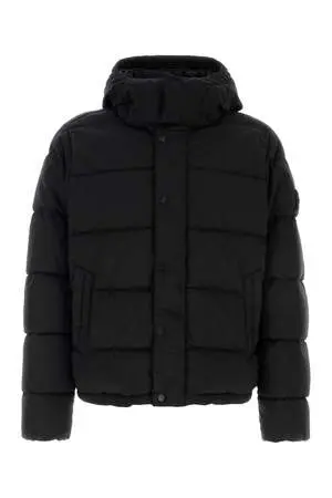 Stone Island Mini Quilted Blazer Jacket - Black