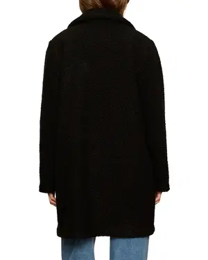 Sanctuary Upside Spread Collar Faux Fur Cozy Jacket