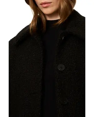 Sanctuary Upside Spread Collar Faux Fur Cozy Jacket