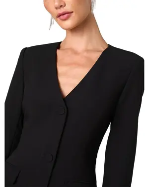 French Connection Azra Twill Cinched Blazer Dress