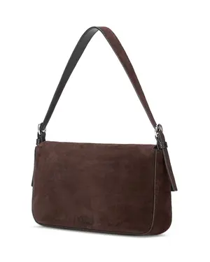 Staud Harlow Leather Shoulder Bag