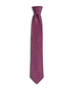 Bloomingdale'S Silk Classic Floral Tie Exclusive - Red