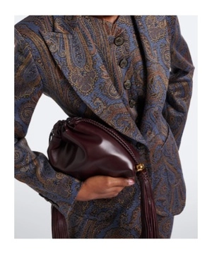 Etro Kalispera Mini Leather Crossbody Bag