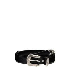 Toga Metal Buckle Belt - Black