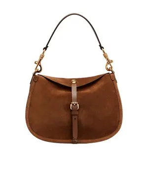 Etro Small Suede Tote Bag - Brown