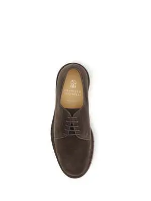 Brunello Cucinelli Suede Lace-up Shoes