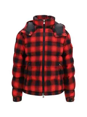 Moncler Airor Down Jacket With Hood - Red