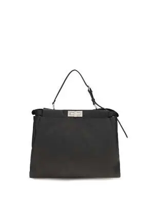 Fendi My Peekaboo Large Shoulder Bag - Black
