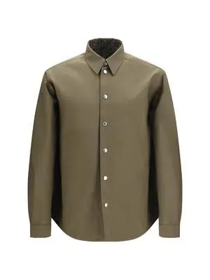 Fendi Mackintosh Fabric Blouson Jacket - Green