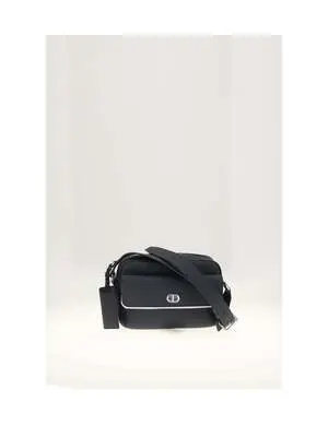 Dior Top Zip Messanger Cd Icon - Blue