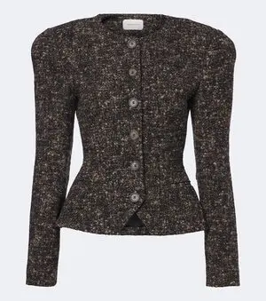 Magda Butrym Wool And Cashmere-blend Bouclé Jacket