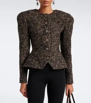 Magda Butrym Wool And Cashmere-blend Bouclé Jacket