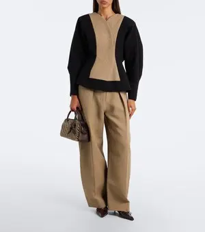 Jacquemus Turismo Small Calf Hair Bowling Bag