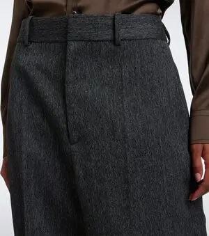 TOD'S Virgin Wool Wide-leg Pants